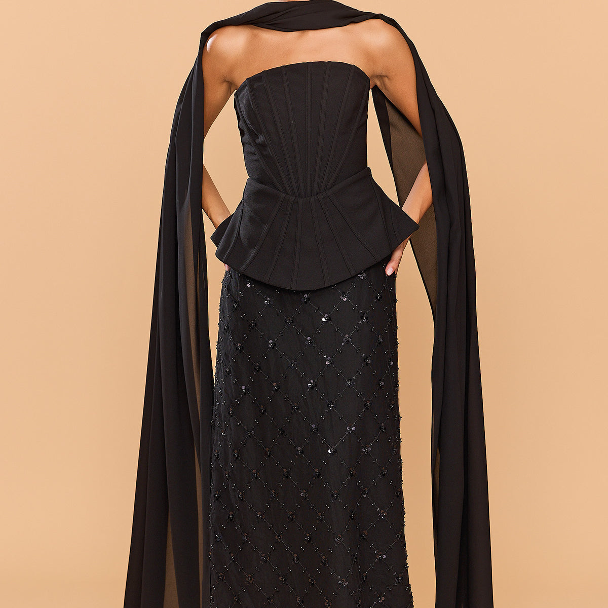 Amethyst Beaded Skirt – Catherine Ferraro